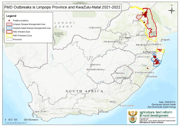 FOOT-AND-MOUTH DISEASE SITUATION IN NORTH WEST, LIMPOPO AND KWAZULU ...