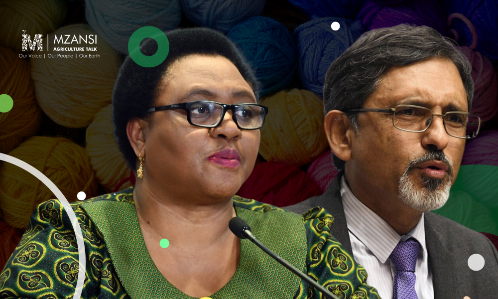 Minister Didiza and Patel welcome the unbanning of South African wool ...